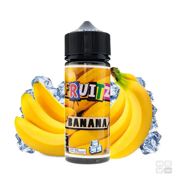 BANANA FRUITZ 100ML VAPE ELIQUID - Masquevapor.com