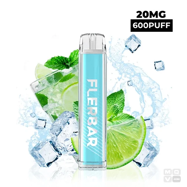 DISPOSABLE POD FLERBAR MOJITO PLUM 20MG VAPE