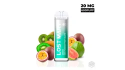 VAPER DESECHABLE LOST MARY CRYSTAL KIWI PASSION FRUIT GUAVA QM600 20MG - MASQUEVAPOR