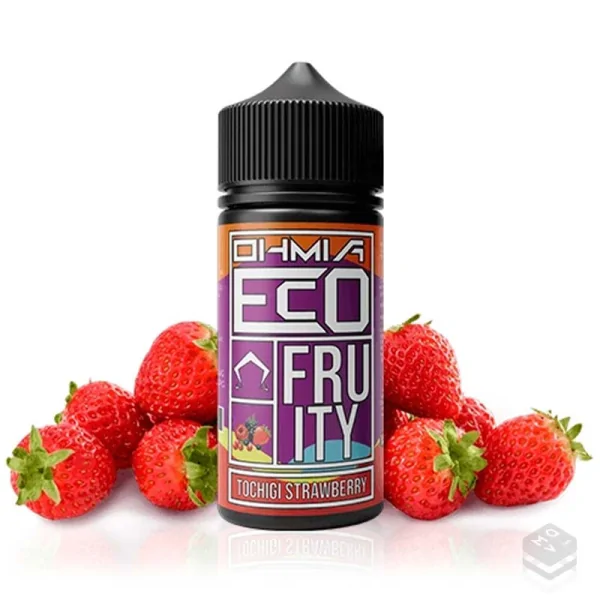 ECO FRUITY TOCHIGI STRAWBERRY 100ML LIQUID - MASQUEVAPOR.com