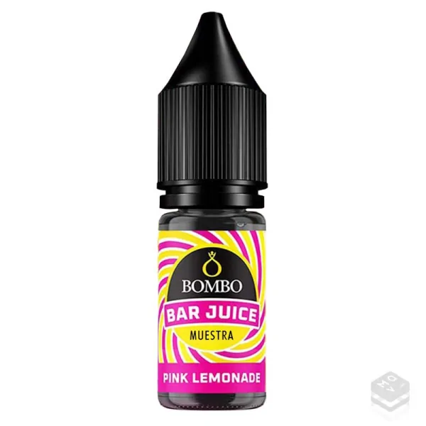 1 X SAMPLE LIQUID PINK LEMONADE ICE BAR JUICE BY BOMBO 10ML 0MG ...