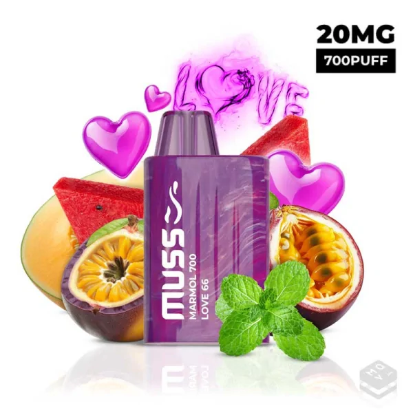 Vaper Desechable Muss Marmol 700 en Masquevapor
