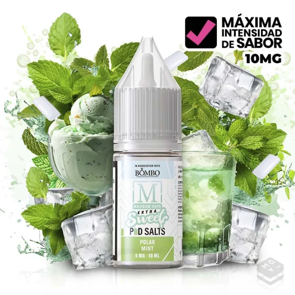 MAGNUM VAPE POLAR MINT EXTRA SWEET 10ML SALES DE NICOTINA