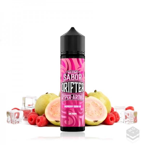 FLAVOUR RASPBERRY GUAVA ICE DRIFTER HYPER 5ML LONGFILL